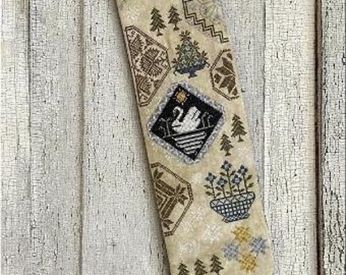 QUAKER CHRISTMAS STOCKING and Sampler Kathy Barrick Needlework Designs ...