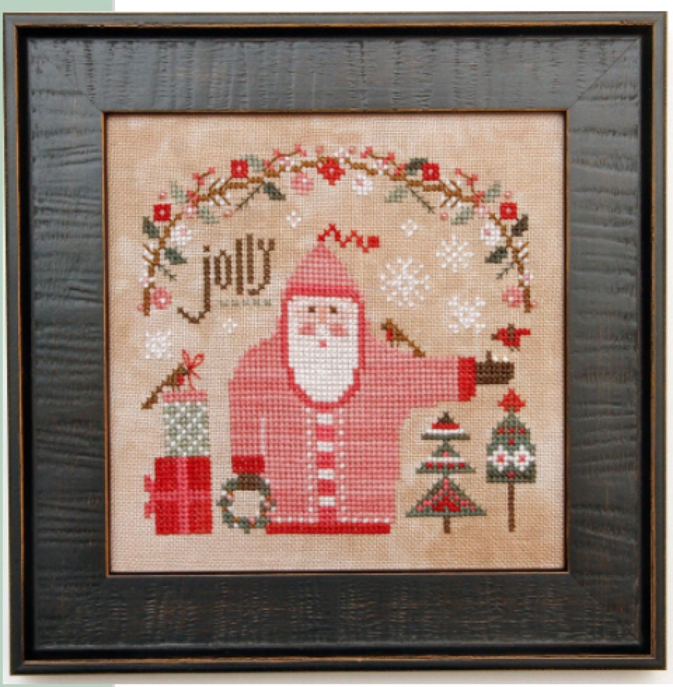 WEE SANTA 2022 Heart in Hand Needleart Cross Stitch Pattern - Etsy