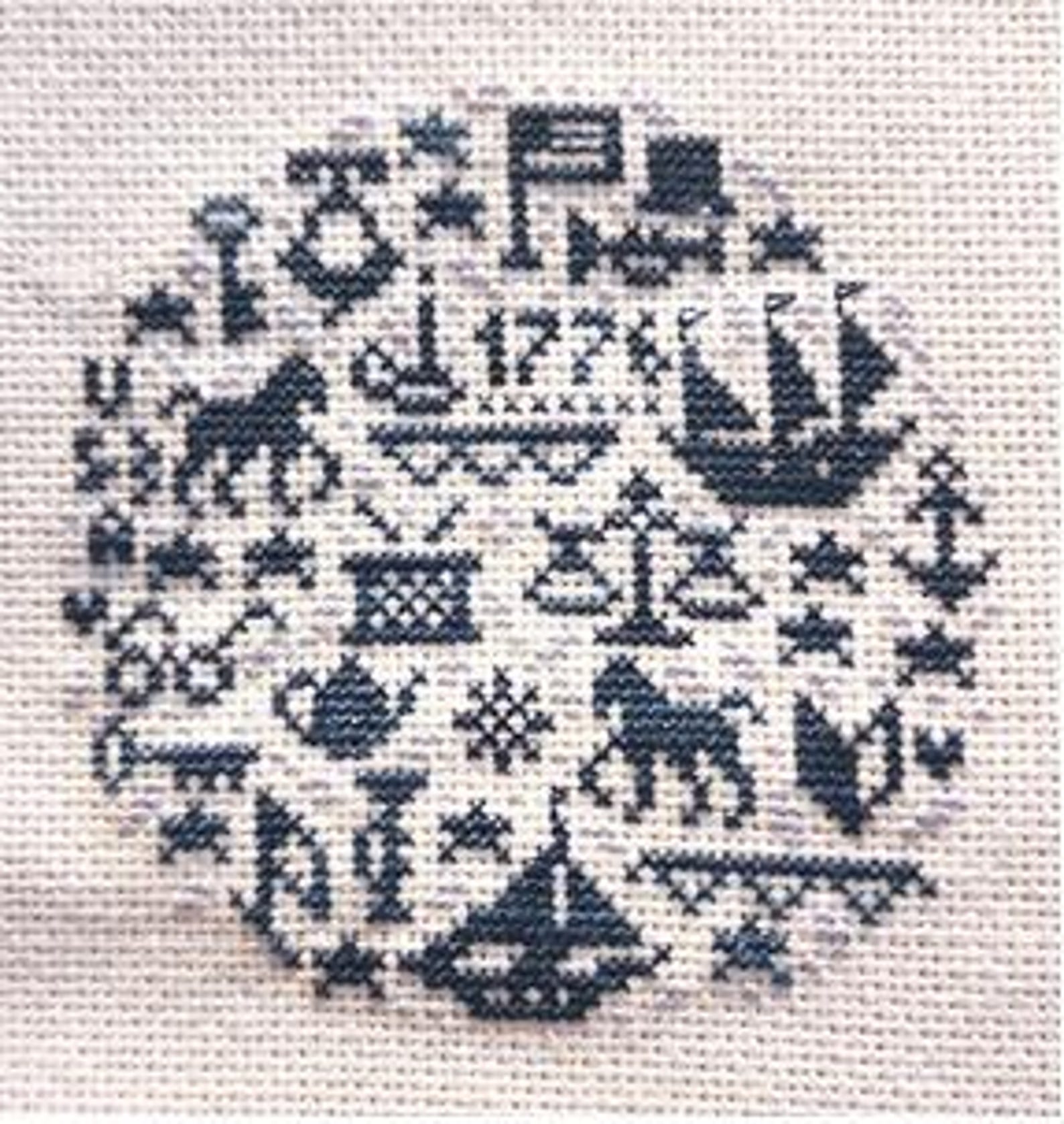 Nashville Needlework Market * A PATRIOTIC ROUND * JBW Design * Cross ...