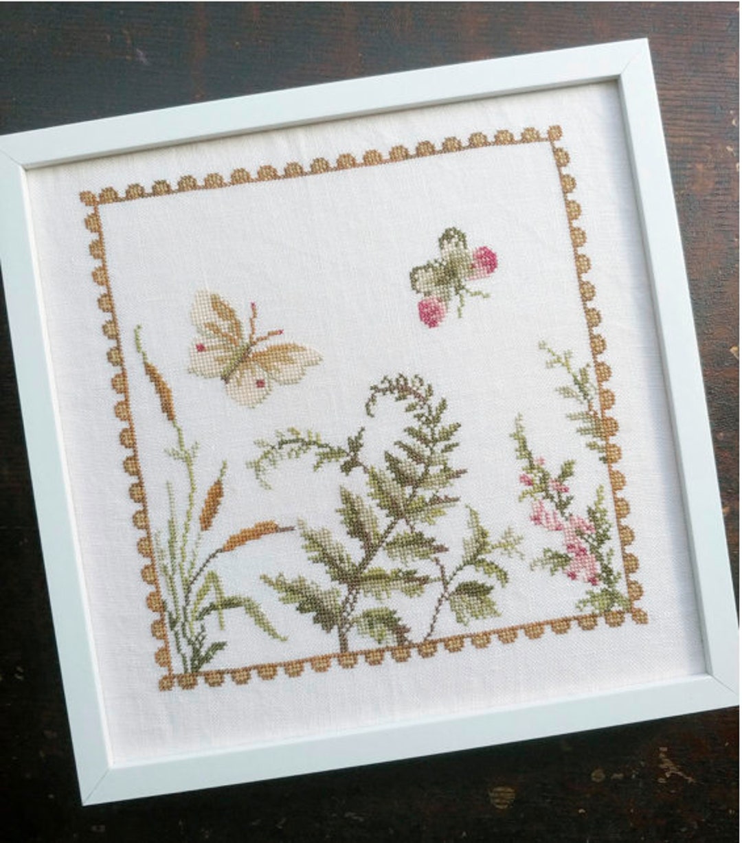 FLUTTERBY * Mojo Stitches * Cross Stitch Pattern-2 - Etsy
