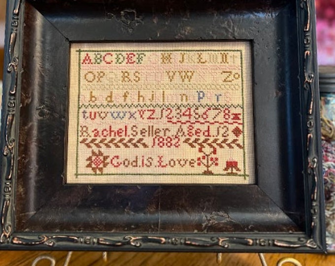 RACHEL SELLER 1882 Red Barn Samplers Cross Stitch Pattern-3 - Etsy