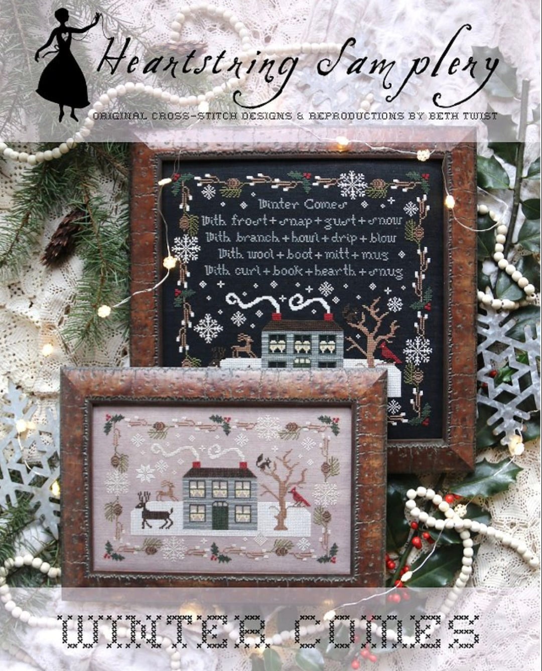 WINTER COMES * Heartstring Samplery * Counted Cross Stitch Pattern-c - Etsy