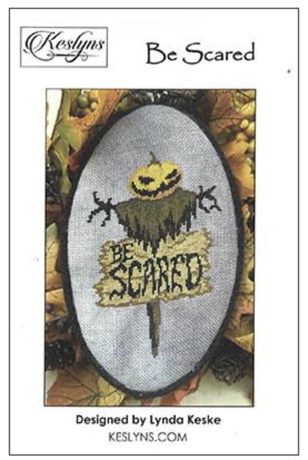 BE SCARED * Keslyn's * Counted Cross Stitch Pattern-b - Etsy