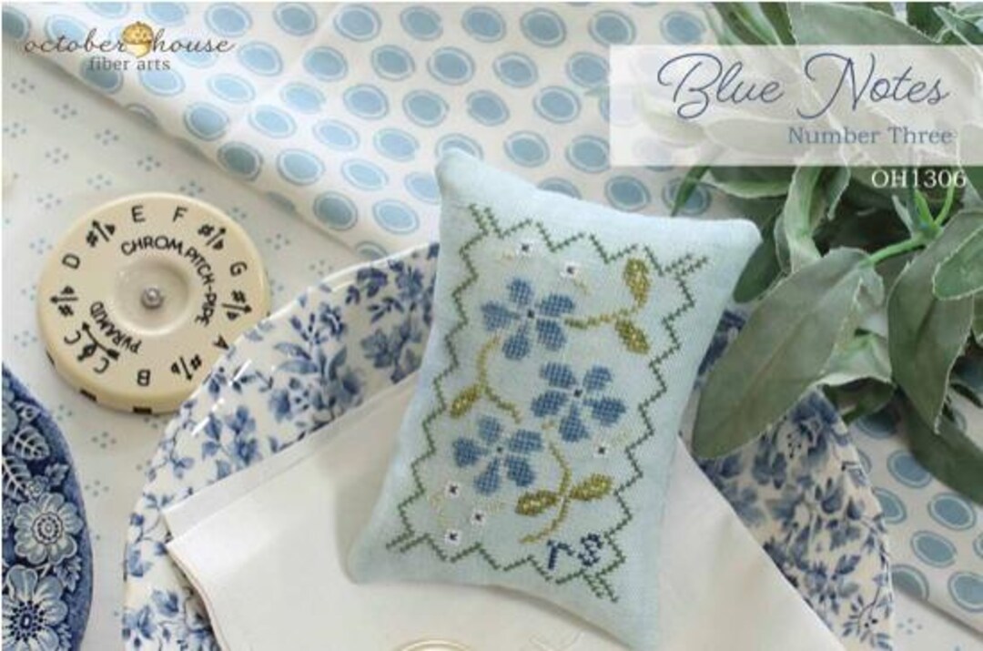 Nashville Needlework Market * BLUE NOTES NUMBER Three * October House ...