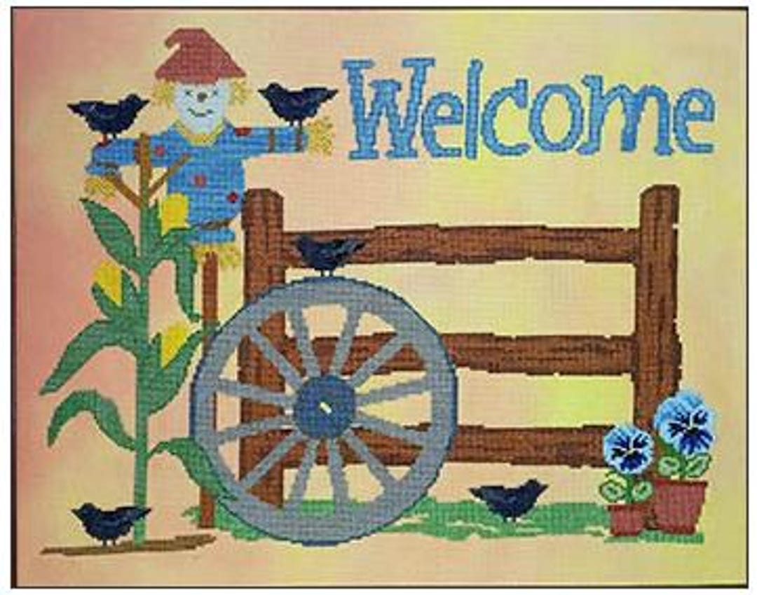 WELCOME to OUR CORNFIELD * Sister Lou Stitches * Cross Stitch Pattern-b ...