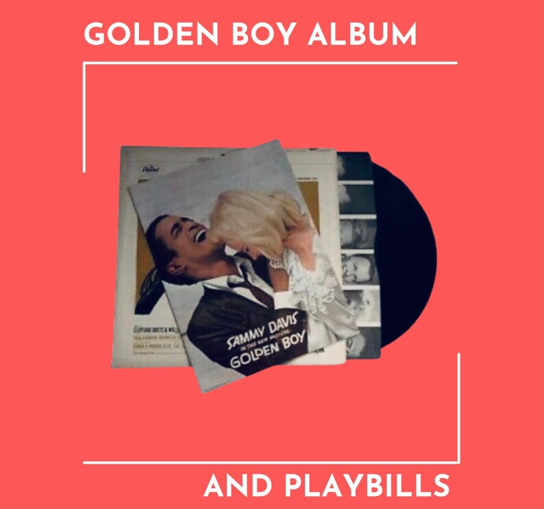 1965 Golden Boy Album Playbills and Souvenir Booklet - Etsy