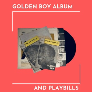 1965 Golden Boy Album Playbills and Souvenir Booklet - Etsy