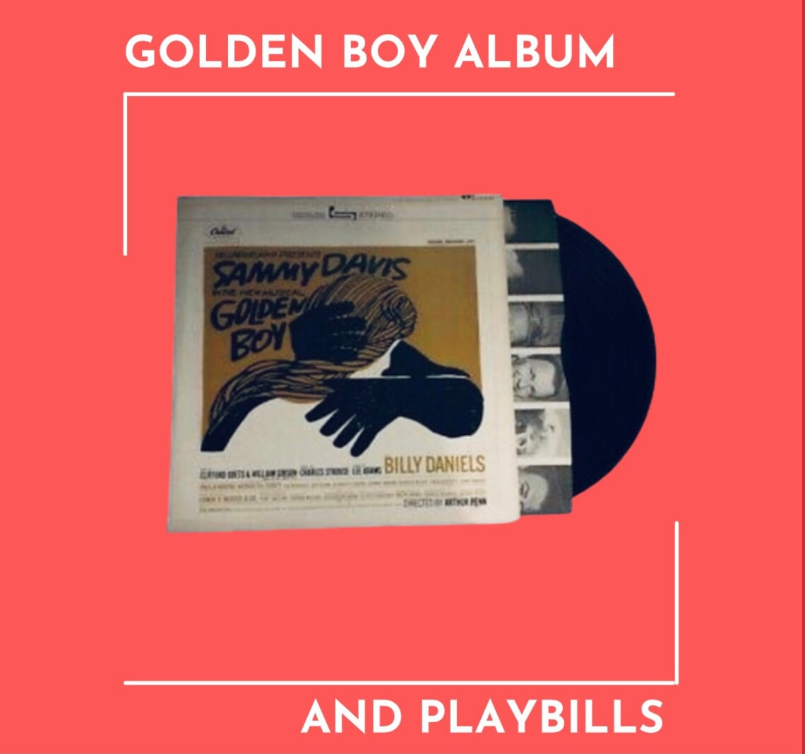 1965 Golden Boy Album Playbills and Souvenir Booklet - Etsy
