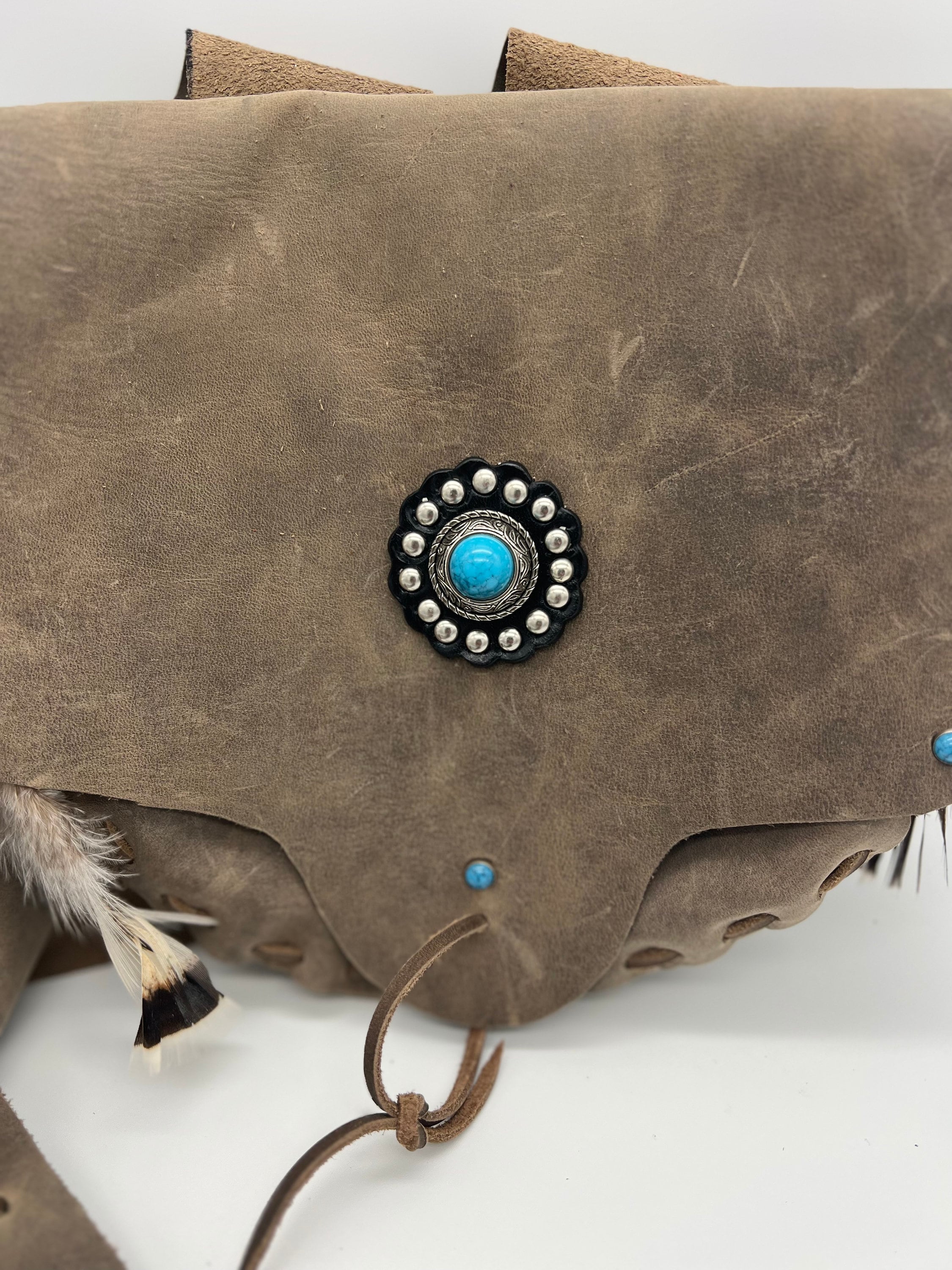 Handmade Native Leather Possibles Bag - Etsy