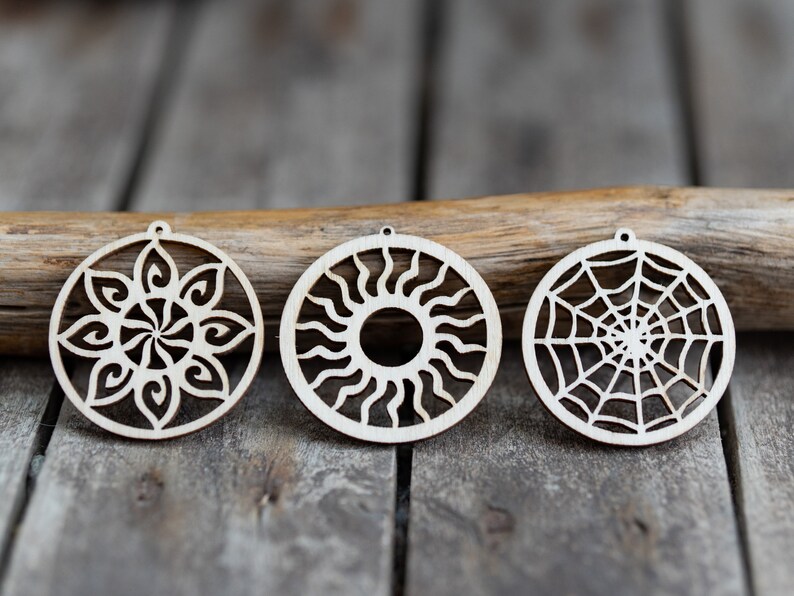 Set of 10 Laser Cut Necklace Vector SVG Files for Laser - Etsy