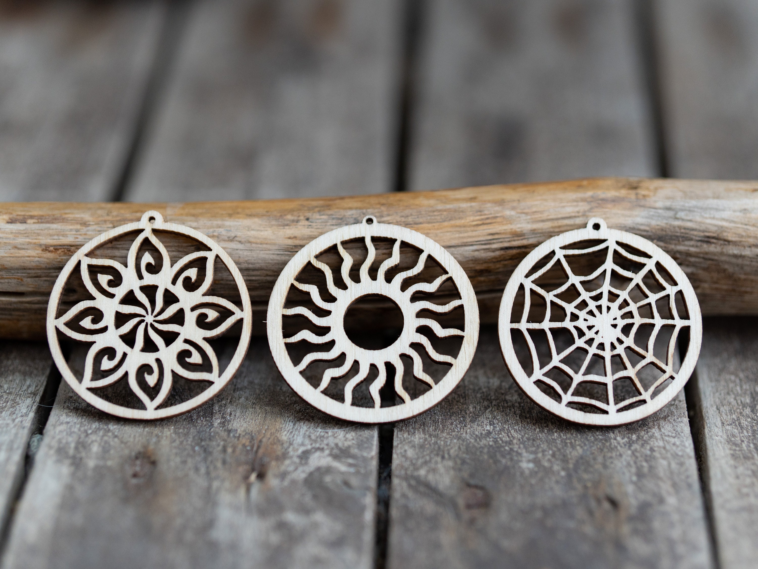 Set of 10 Laser Cut Necklace Vector SVG Files for Laser - Etsy