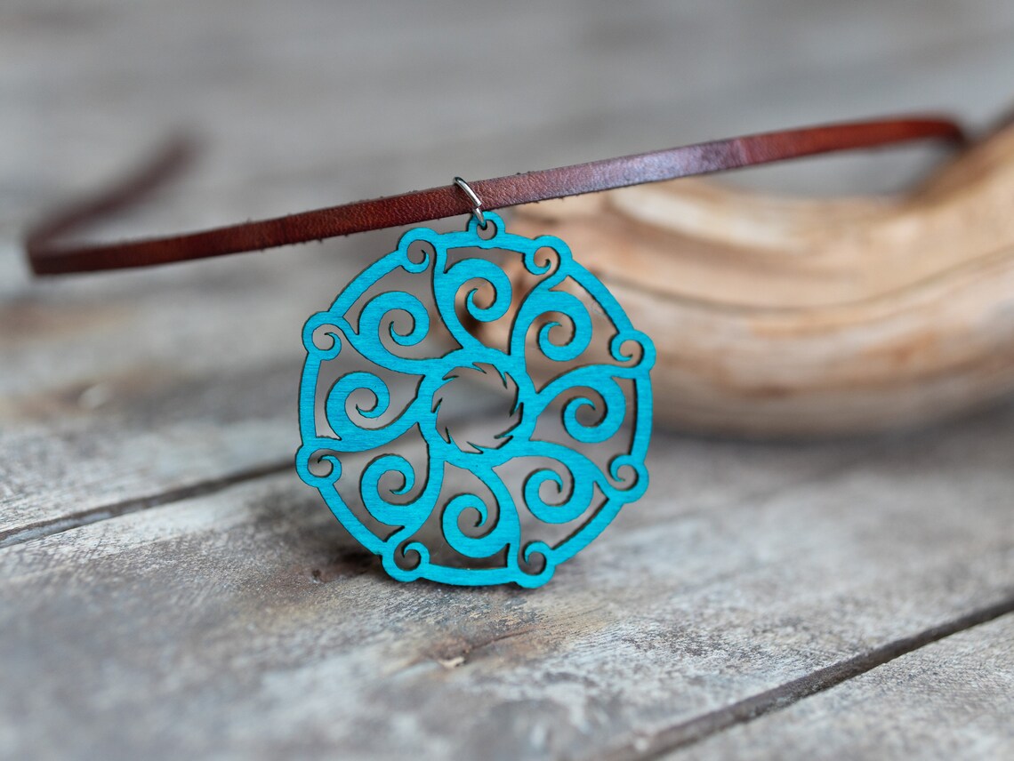 Set of 10 Laser Cut Necklace/ Pendant SVG Files for Laser - Etsy