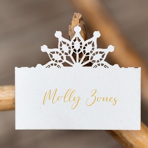 Name Cards SVG | Wedding Place Card Templates | Laser Cut, Cameo Cricut ...
