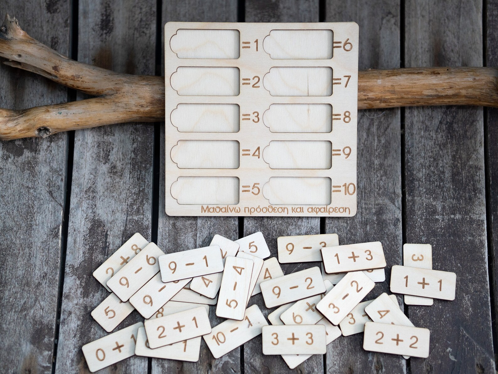 Montessori Learning Math SVG Laser Cut File | Learning Addition and ...