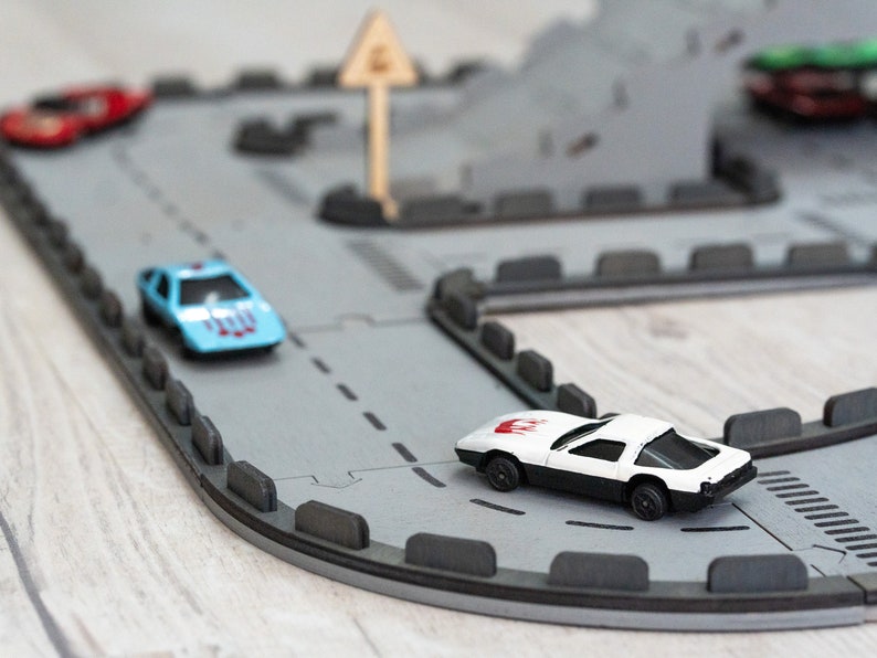 Road Tracks SVG Files for Laser Cutting Car Road Toy - Etsy