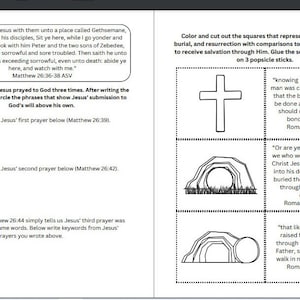 Life of Jesus, Bible Worksheets, Jesus Printable, Kids Bible Study ...