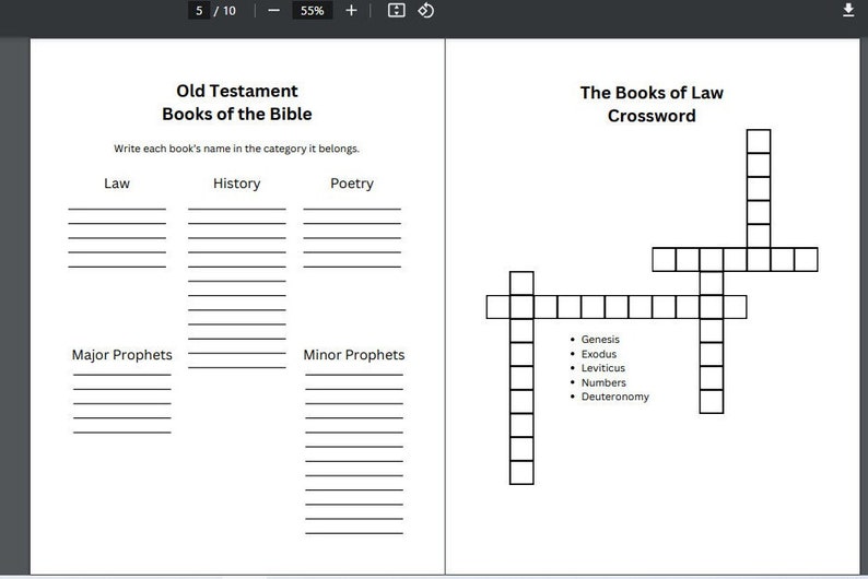Books of the Bible, Old Testament, Books of Bible, Bible Books, Kids ...