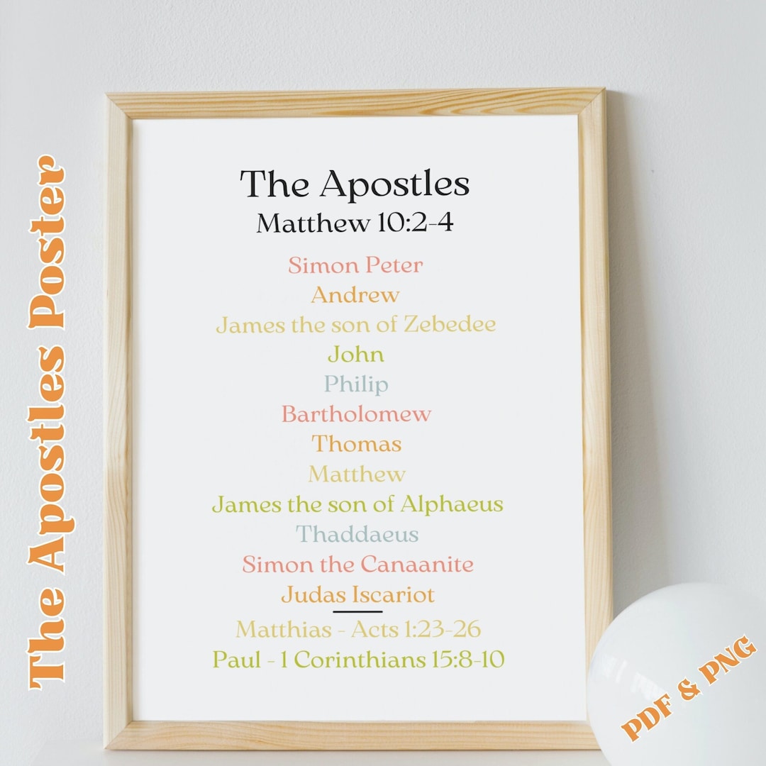 The Twelve Disciples, 12 Apostles, Twelve Disciples, 12 Disciples, the ...