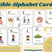Bible Alphabet, Kids Bible Cards, Alphabet Flashcards, ABC Bible Verses ...