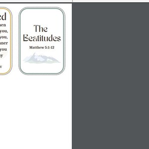 The Beatitudes, Beatitudes, Beatitudes Printable, Matthew 5, Sunday ...