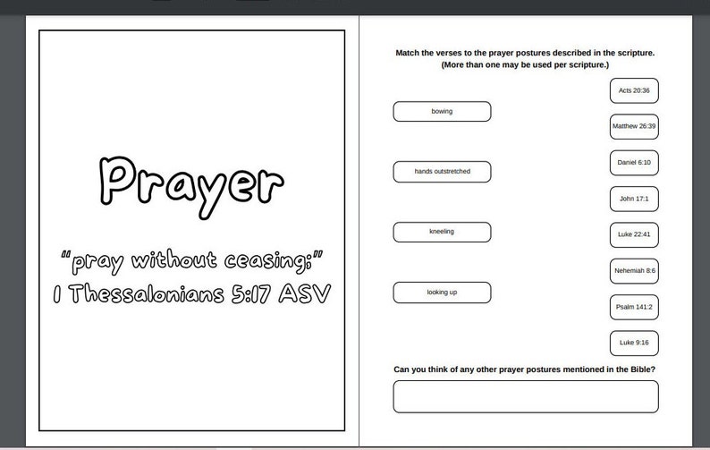 Prayer Worksheet, How to Pray, Childrens Prayer, Kids Prayer, Kids ...