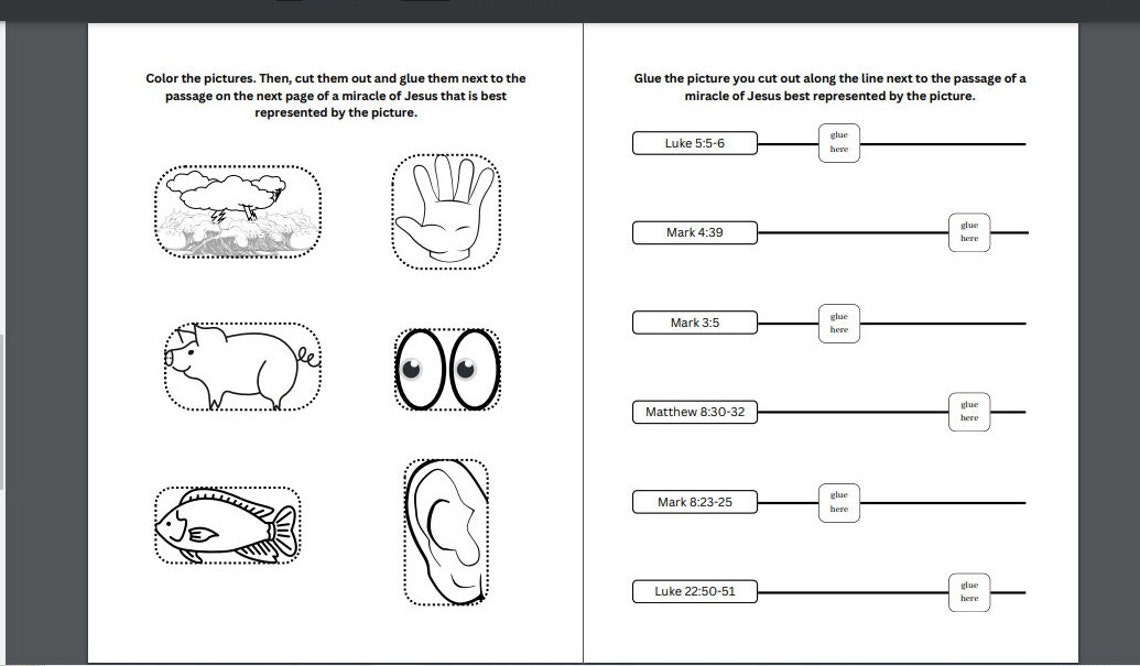 Life of Jesus, Bible Worksheets, Jesus Printable, Kids Bible Study ...