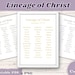 Jesus Family, Genealogy of Jesus, Jesus Printable, Jesus Family Tree ...