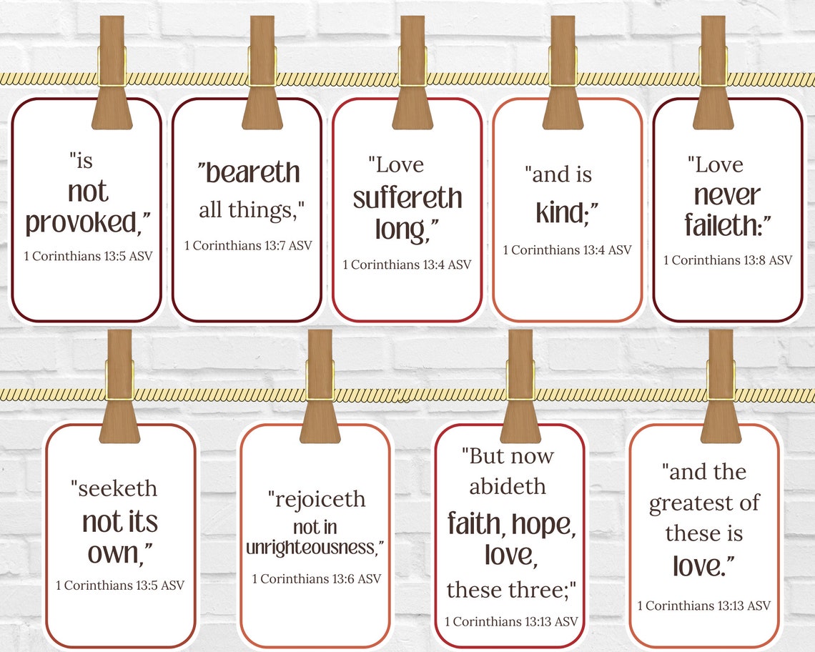 1 Corinthians 13, Bible Flashcards, Corinthians, Corinthians 13, Bible ...
