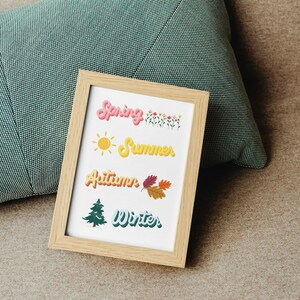 Days of the Week, Months of the Year, Seasons of the Year, Weather ...