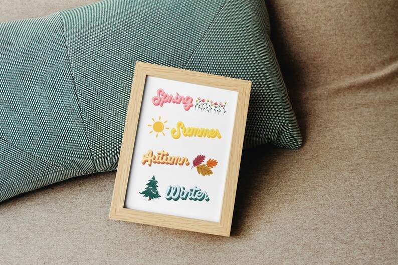 Days of the Week, Months of the Year, Seasons of the Year, Weather ...