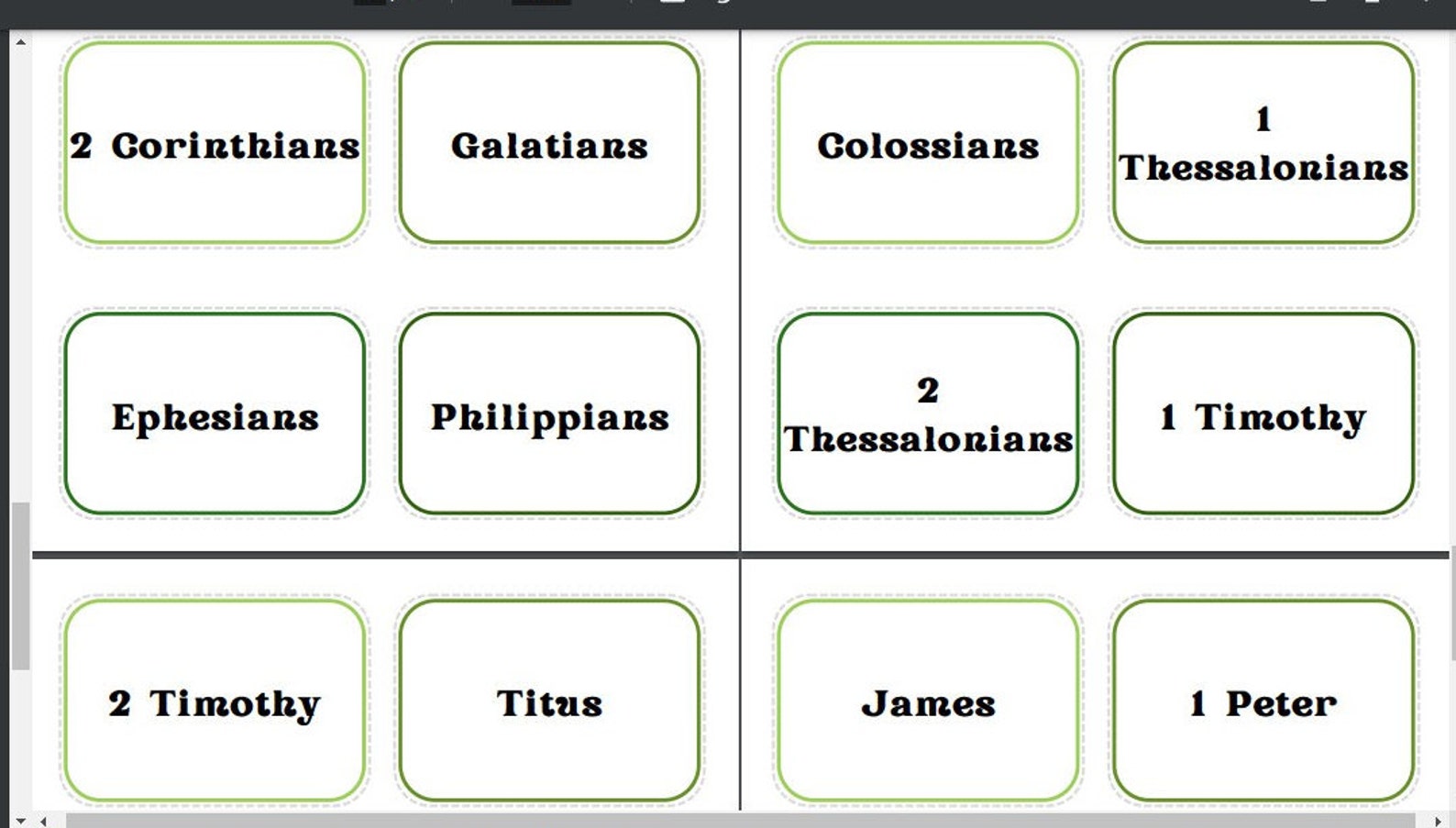 Books of the Bible Flashcards, Books of Bible Cards for Kids, Kids ...