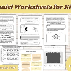 Daniel Bible, Bible Worksheets, Kids Bible Printable, Kids Bible Study ...