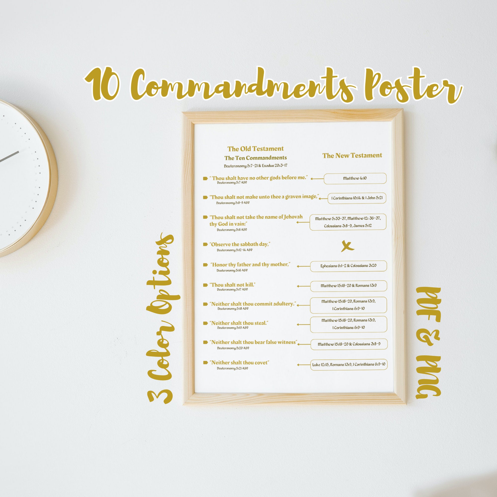 The 10 Commandments, the Ten Commandments, 10 Commandments, Ten ...