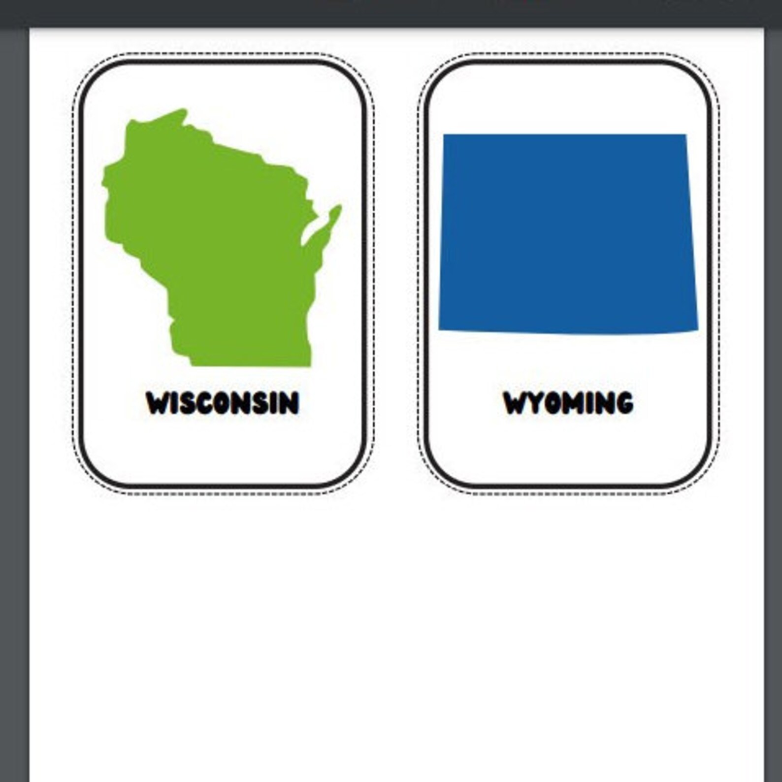 50 States, 50 US States, 50 States for Kids, US Geography, Kids ...