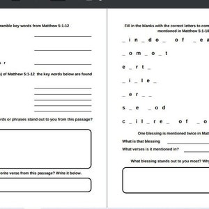 The Beatitudes, Beatitudes, Beatitudes Printable, Matthew 5, Bible ...