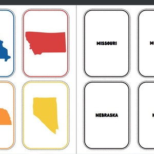 50 States, 50 US States, 50 States for Kids, US Geography, Kids ...