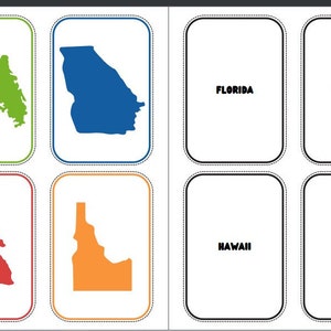 50 States, 50 US States, 50 States for Kids, US Geography, Kids ...