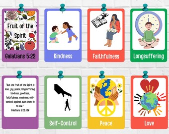 Scripture Study Flash Cards - Etsy