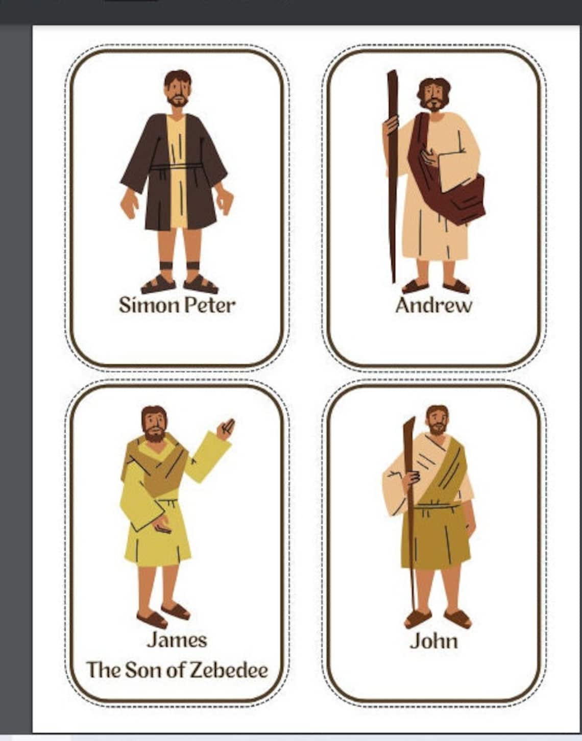 The Twelve Disciples, 12 Apostles, Twelve Disciples, 12 Disciples, the ...