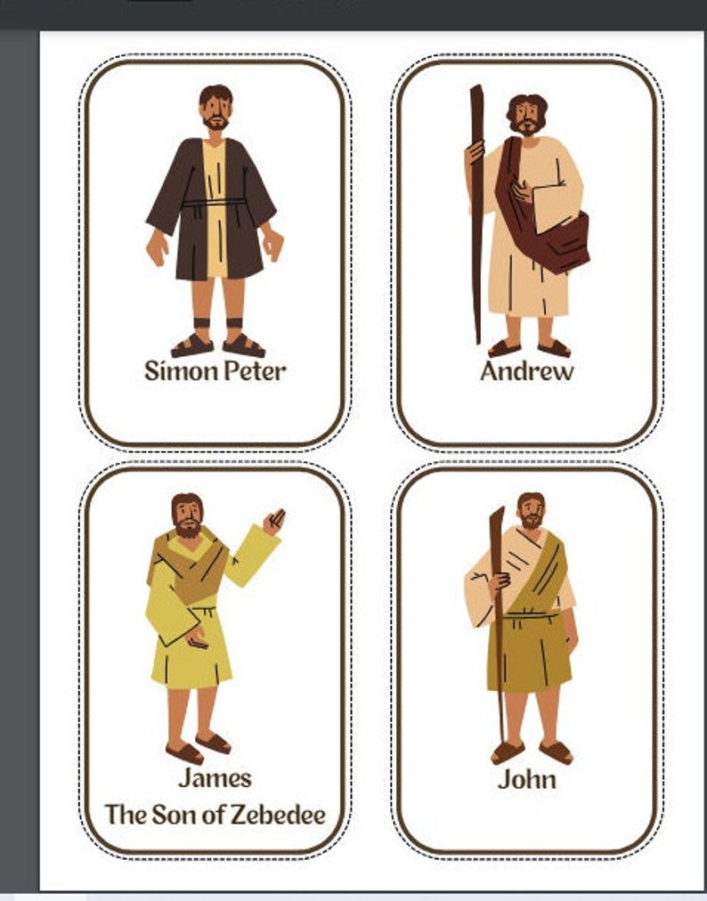 The Twelve Disciples, 12 Apostles, Twelve Disciples, 12 Disciples, the ...