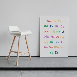 Alphabet Poster, Kids Alphabet Poster, ABC Poster, Abcs Poster, Abcs ...
