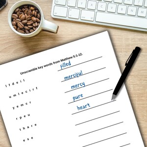 The Beatitudes, Beatitudes, Beatitudes Printable, Matthew 5, Bible ...