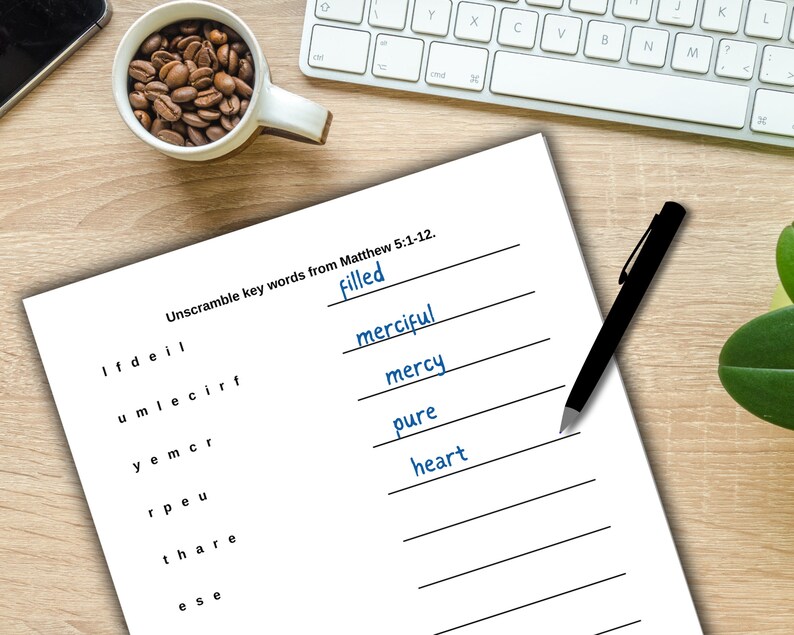 The Beatitudes, Beatitudes, Beatitudes Printable, Matthew 5, Bible ...