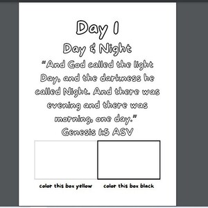 Genesis, Creation Bible Story, Bible Coloring Pages, Bible Coloring ...