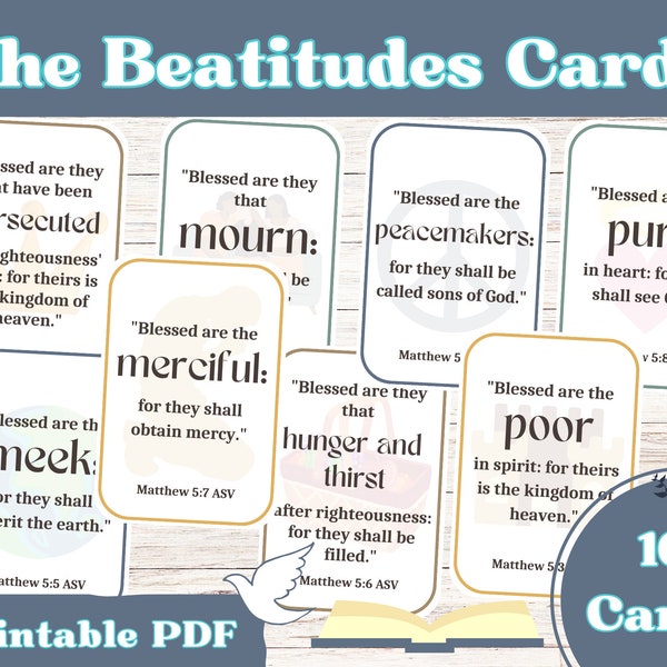 The Beatitudes - Etsy