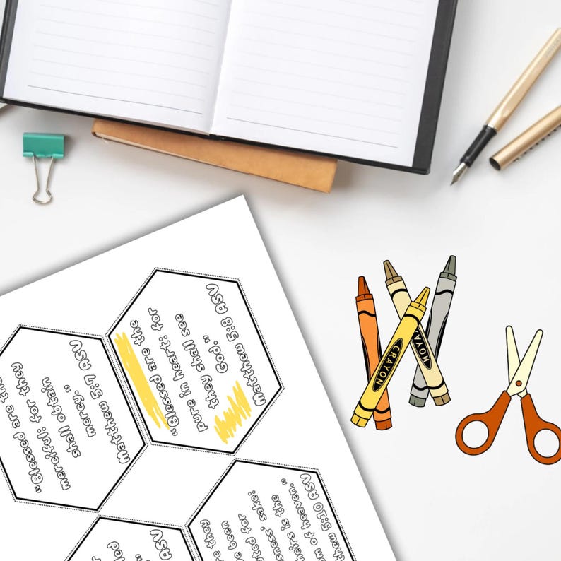 The Beatitudes, Beatitudes, Bible School Crafts, Beatitudes Printable ...