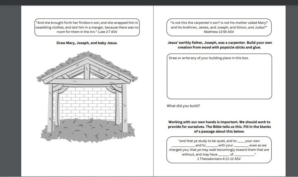 Life of Jesus, Bible Worksheets, Jesus Printable, Kids Bible Study ...