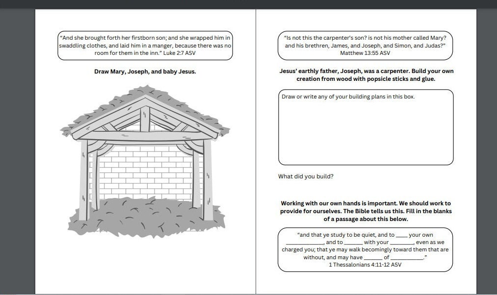 Life of Jesus, Bible Worksheets, Jesus Printable, Kids Bible Study ...