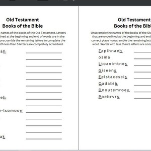 Books of the Bible, Old Testament, Books of Bible, Bible Books, Kids ...