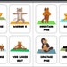 Kids Animal Yoga Poses Cards, Yoga for Kids, Kids Mindfulness, Calming ...